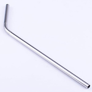 Beverage Stirrers Stainless Steel Straws Coffee Stir Sticks Straw Natural Drinking Straws Metal Smoothie Straws Coffee Straw Bent Drinking Straw Cocktail Straw Mix Drinks