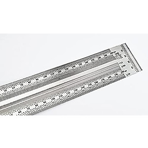 Apple&Orange 200mm Stainless Steel Marking T Square Ruler for Woodworking Scribing Line Ruler Carpenter Square Measuring Tool