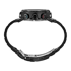 SEIKO Prospex Solar Analog-Digital Diver's Watch Limited Edition 40th Anniversary SNJ037, BLACK