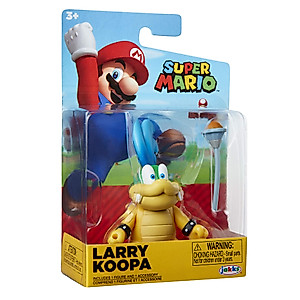 Super Mario Action Figure 2.5 Inch Larry Koopa Collectible Toy