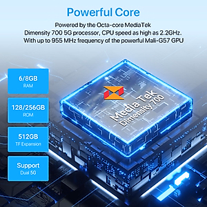 UMIDIGI F3 Pro 5G Unlocked Cell Phone, Android 13, 12(6+6)GB+128GB, 48MP Main Camera, 6.6" FHD+ Display, Octa-Core Processor, 6000mAh Battery, Dual 5G, NFC