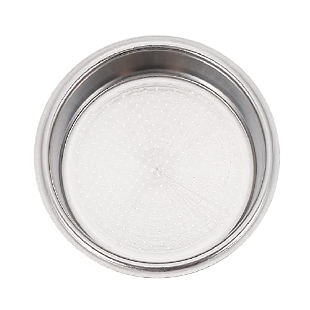 PRETYZOOM Coffee Filter Espresso Making Filter Espresso Basket for Coffee Espresso Filter Basket Kitchen Drain Basket Coffee Espresso Coffee Maker Espresso Tea Filters Stainless Steel Silver
