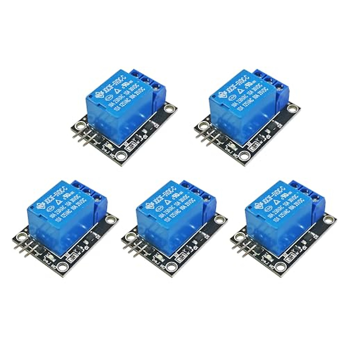 ARCELI 5PCS 5V One Channel Relay Module Board Shield 5v Relay Module for PIC AVR DSP ARM for Relay
