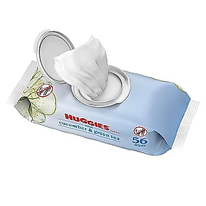 Huggies Refreshing Clean, Baby Wipes, 56 Count (Pack of 1)