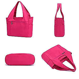 Collsants Nylon Lightweight Handbag for Women Waterproof Tote Shoulder Purses Bag