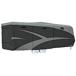 ADCO 52275 Toy Hauler Designer Series SFS AquaShed Cover, Fits 30'1" - 33'6" Trailers, Gray