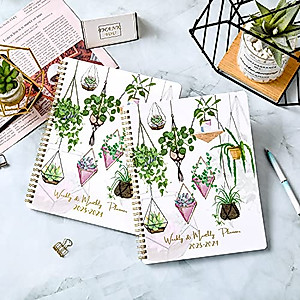 Planner 2023-2024 - July 2023-June 2024, Academic Planner 2023-2024, Weekly and Monthly Planner, 8'' x 10'', 2023-2024 Planner with Twin-Wire Binding, Flexible Cover, Perfect Daily Organizer