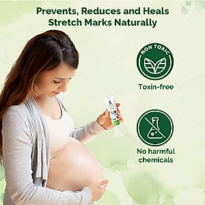 Flacon Anti-Stretch Marks Cream, 30gm | Moisturizes the Skin, Reduces Stretch Marks