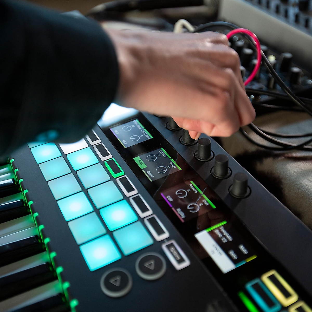 Novation 49SL MkIII, 49-key MIDI & CV equipped Keyboard Controller with 8 Track Sequencer