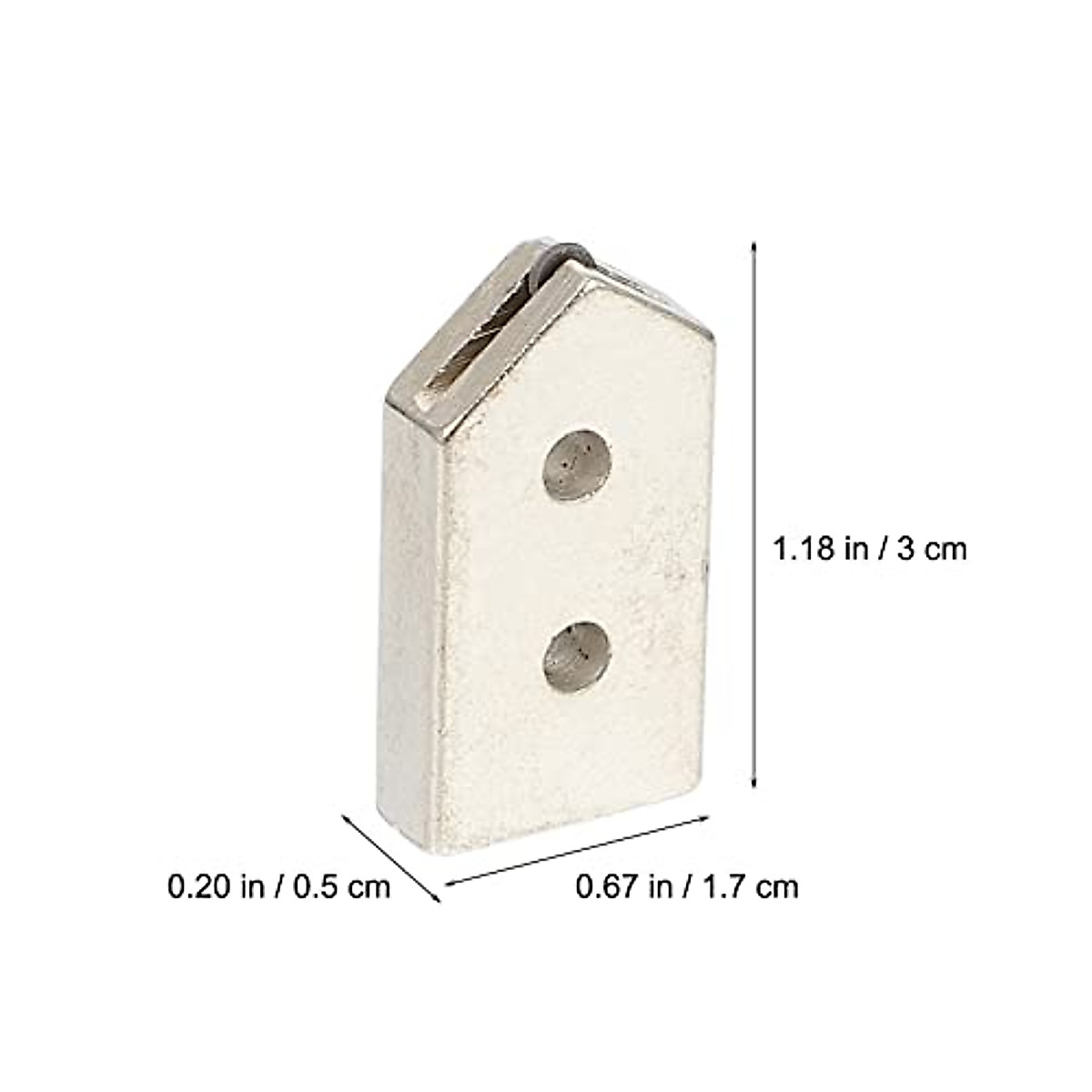 Scicalife 3pcs Glass Cutter Tool Replacement Heads Alloy Cutter Blades Glass Bottle Cutting Accessories for Cutter Stained Glass Tiles Mirror Silver