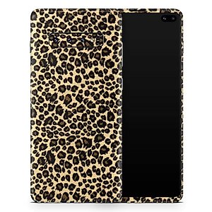 DesignSkinz Small Vector Cheetah Animal Print Protective Vinyl Decal Wrap Skin Cover Compatible with The Samsung Galaxy S20 (Screen Trim & Back Glass Skin)
