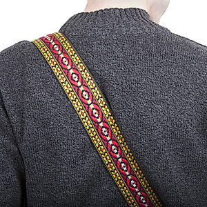 Ace Vintage Reissue Straps by D’Andrea USA - Bohemian Red