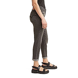 Levi's Women's Boyfriend Jeans (Standard and Plus), Night Is Young-Black, 31