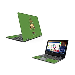 MightySkins Skin Compatible with Lenovo Flex 6 11" (2018) - Taco Trampoline | Protective, Durable, and Unique Vinyl Decal wrap Cover | Easy to Apply, Remove, and Change Styles | Made in The USA
