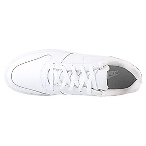 Nike Women's Ebernon Low Sneaker, White/White, 6.5