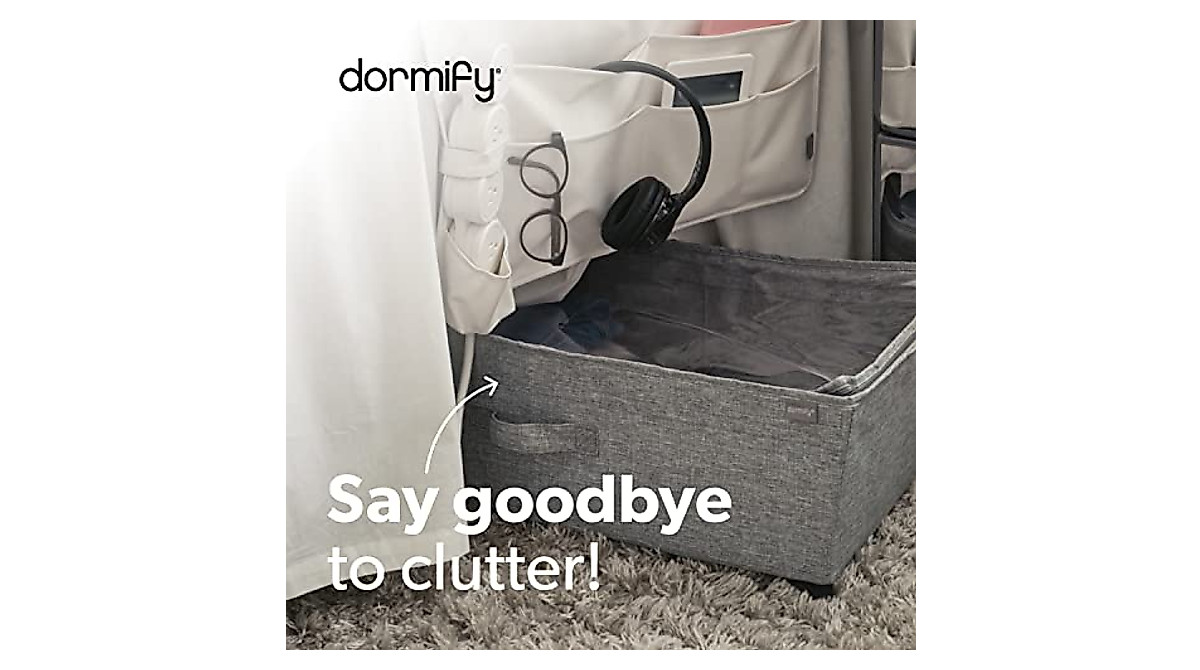 Dormify Storage Bin on Wheels - Easy Underbed Solution