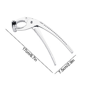 Hot Pot Clip, Zinc Alloy Oven Clip Pliers Grip Grabber for Hot Pot Plate Baking Tray Pan Dish