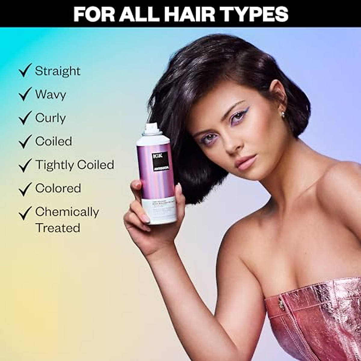 IGK Antisocial Overnight Bond-Building Dry Hair Mask Travel