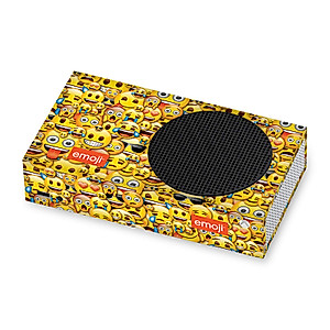 Head Case Designs Officially Licensed Emoji Smileys Art Patterns Vinyl Sticker Gaming Skin Case Cover Compatible with Xbox Series S Console