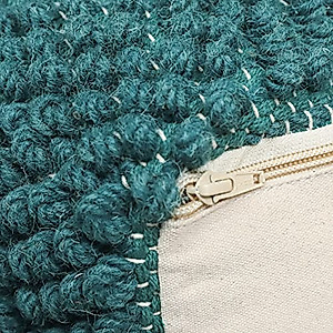 Christopher Knight Home Stene Pouf, Teal