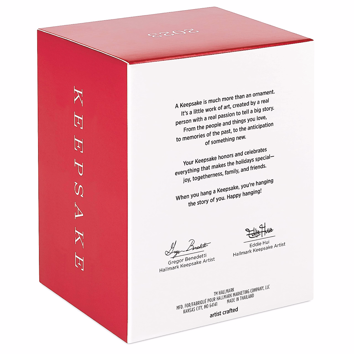 Hallmark Keepsake Christmas Ornament 2023, Disney Tim Burton's The Nightmare Before Christmas Jack Skellington and Zero Funko POP!, Gifts for Disney Fans