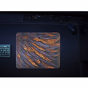 Esports Tiger Esptiger WuXiang X Gaming Mouse Pad - Large (480 x 400 x 3mm) - Non-Slip Rubber Base, Rainbow-Pearl Film