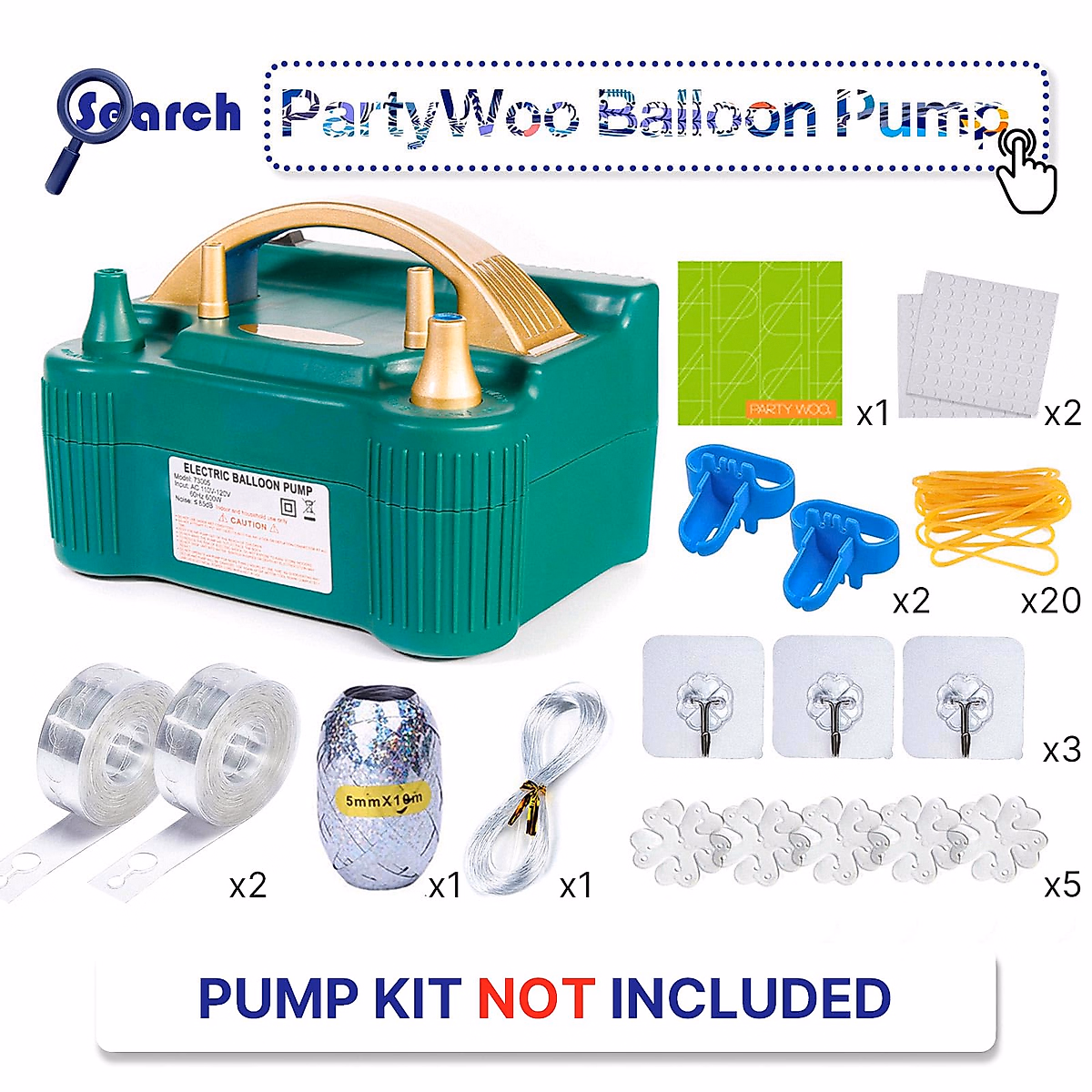 PartyWoo Metallic Gold Balloons, 50 pcs 12 Inch Gold Metallic Balloons, Gold Balloons for Balloon Garland or Balloon Arch as Party Decorations, Birthday Decorations, Baby Shower Decorations, Gold-G101