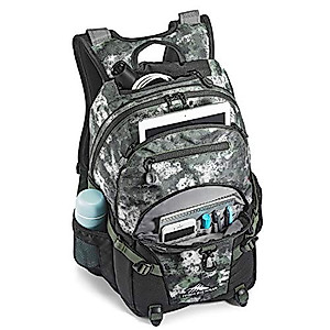 High Sierra Loop Backpack, Travel, or Work Bookbag with tablet sleeve, One Size, Urban Camo