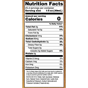 Jordan's Skinny Syrups Sugar Free 5 Flavor Variety 1 of each 750 ml Bottles (Pack of 5) with By The Cup Coasters