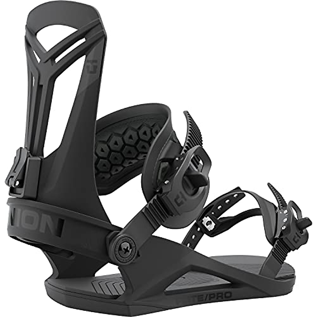 Union Flite Pro Snowboard Bindings Black Sz M (8-10)