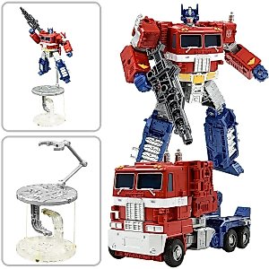 Transformers: Optimus Prime Set with Tenseg Base Display Stand