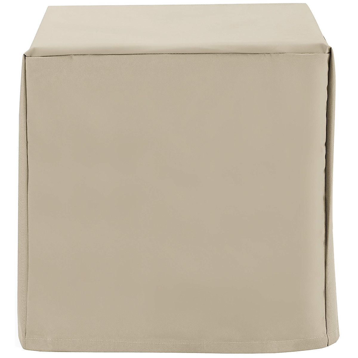 Crosley Furniture Patio Furniture Covers, Waterproof Outdoor Side Table Cover for Backyard, Deck, Tan