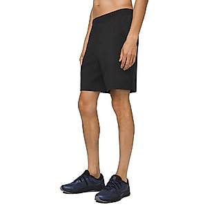 Lululemon Athletica Mens Pace Breaker Short Linerless (Black, S)