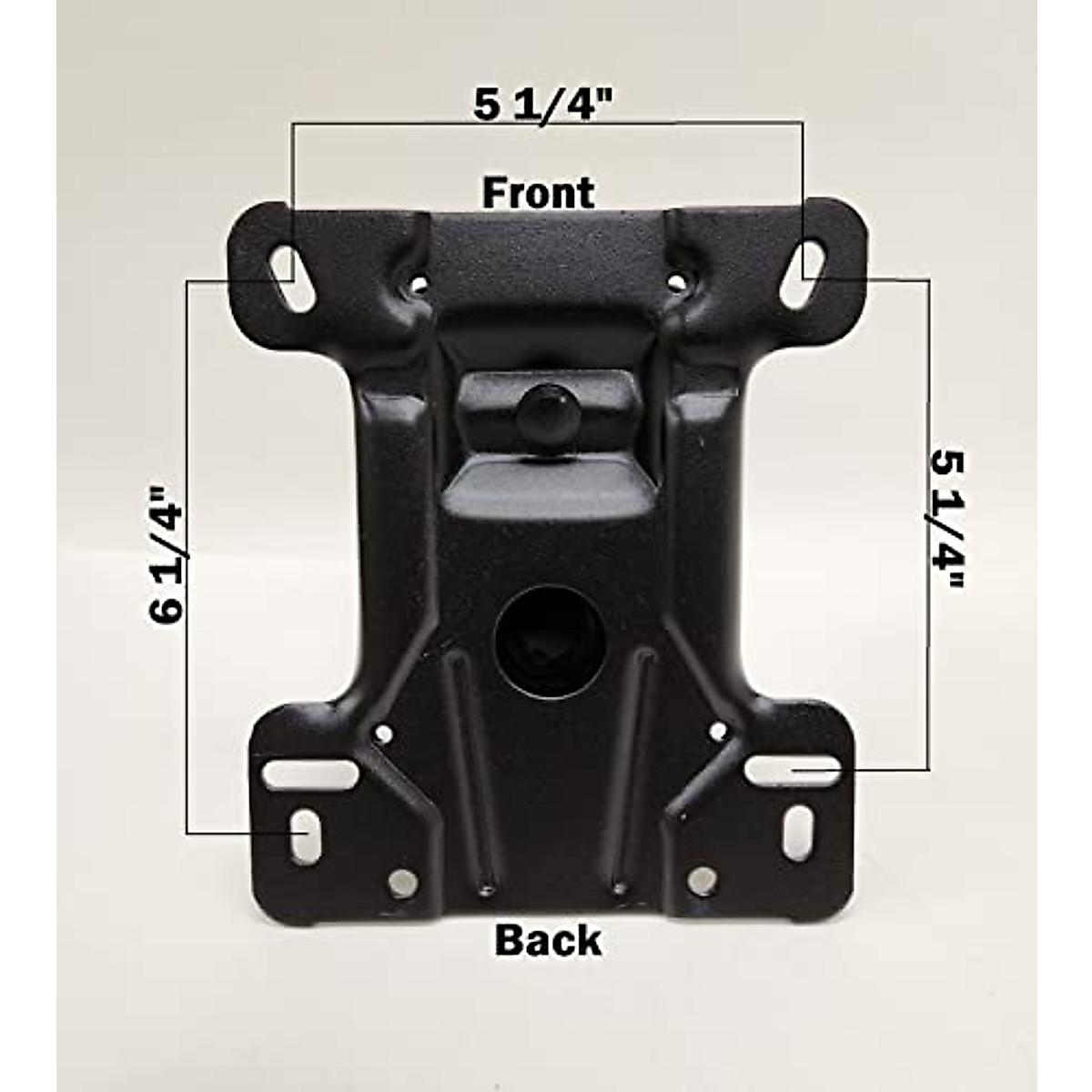 Douglas Swivel & Tilt Mechanism, Replacement for Caster Chairs, (Real Heavy Duty)(Very Strong Swivel Mechanism), Bolt Pattern 5 1/4" × 5 1/4". (Fits : Douglas & Other Brands).