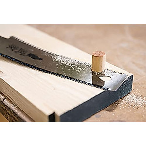 Set of 2 - Ryoba Japanese Pull Saw 9.5 Inch and Flush Cut Saw 6 Inch – Woodworking Tools Ryoba Table Saw – Steel Blades and Wood Handles, Handsaw 2 Cutting Edges– Japanese Hand Saw for Carpentry, DIY