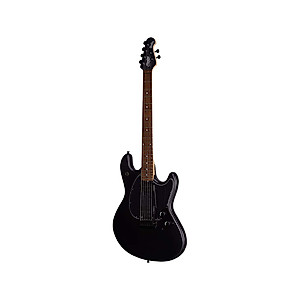 Sterling By MusicMan 6 String Solid-Body Electric Guitar, Right, Stealth Black (SR30-SBK-R1)
