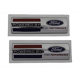 Ford Racing Powered by Ford Performance Badge (2 Badges)