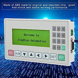 Akozon Text Display OP320-A 3.7 inch HMI Support S485/RS232 Communication Port with Cable for PLC