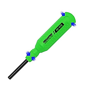 Megapro Hi Vis Original Multi Bit Screwdriver 15 in 1 High Visibility Green USA 151HVG