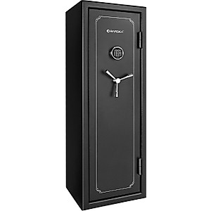 Barska New Fireproof Fire Vault Rifle Gun Keypad Lock Safe Cabinet (8.5 cubic feet)
