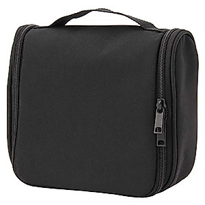 MUJI Polyester Hanging Travel Case, 16 cm Width x 19 cm Depth x 6 cm Height, Black