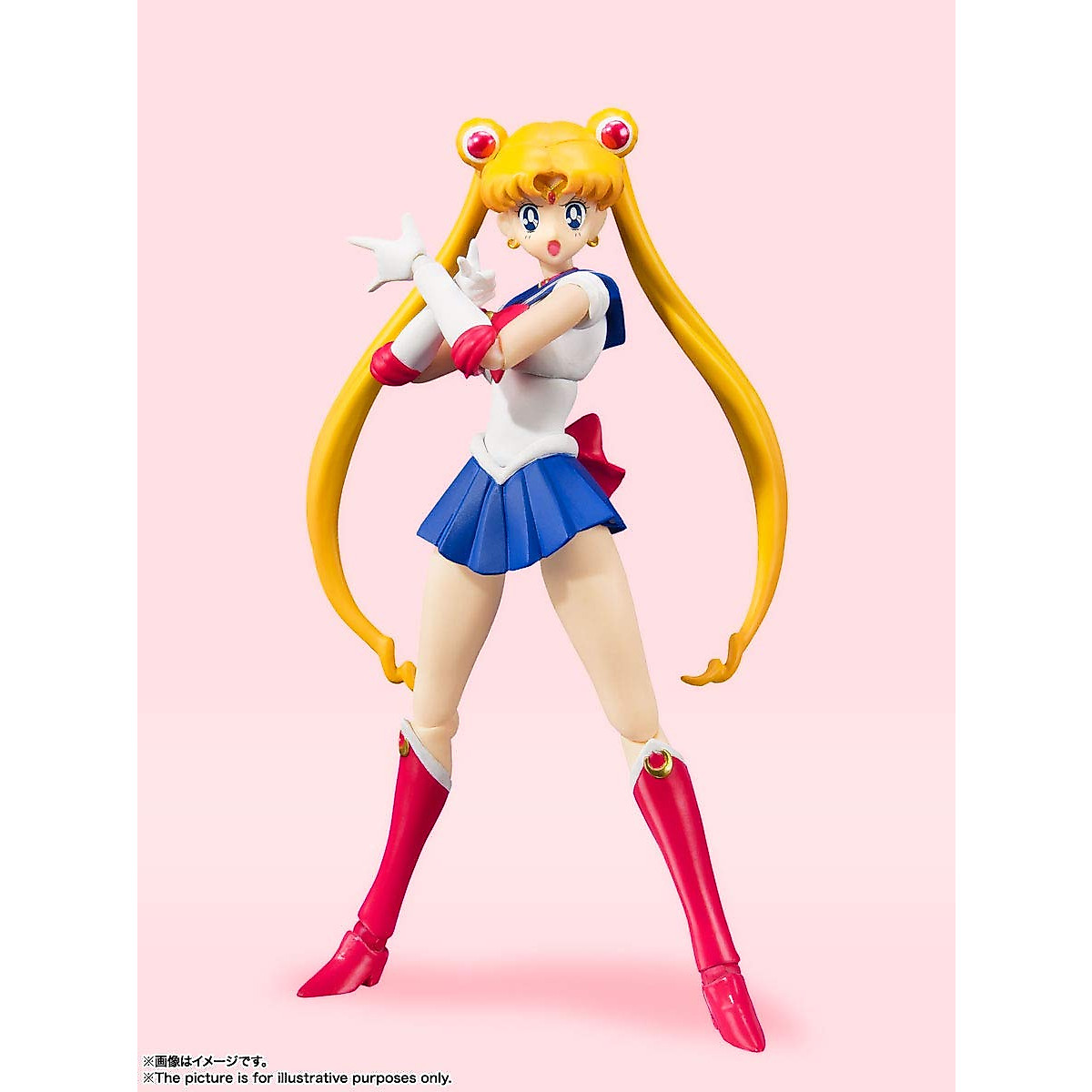 TAMASHII NATIONS - Pretty Guardian Sailor Moon - Sailor Moon -Animation Color Edition-, Bandai Spirits S.H.Figuarts Action Figure