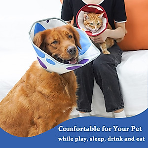 BARKLESS Soft Dog Cone Collar, Protective Cone for Extra Small Dogs After Surgery to Stop Licking Scratching Biting, Elizabethan Collar for Kittens and Puppies, Chihuahua, Yorkies