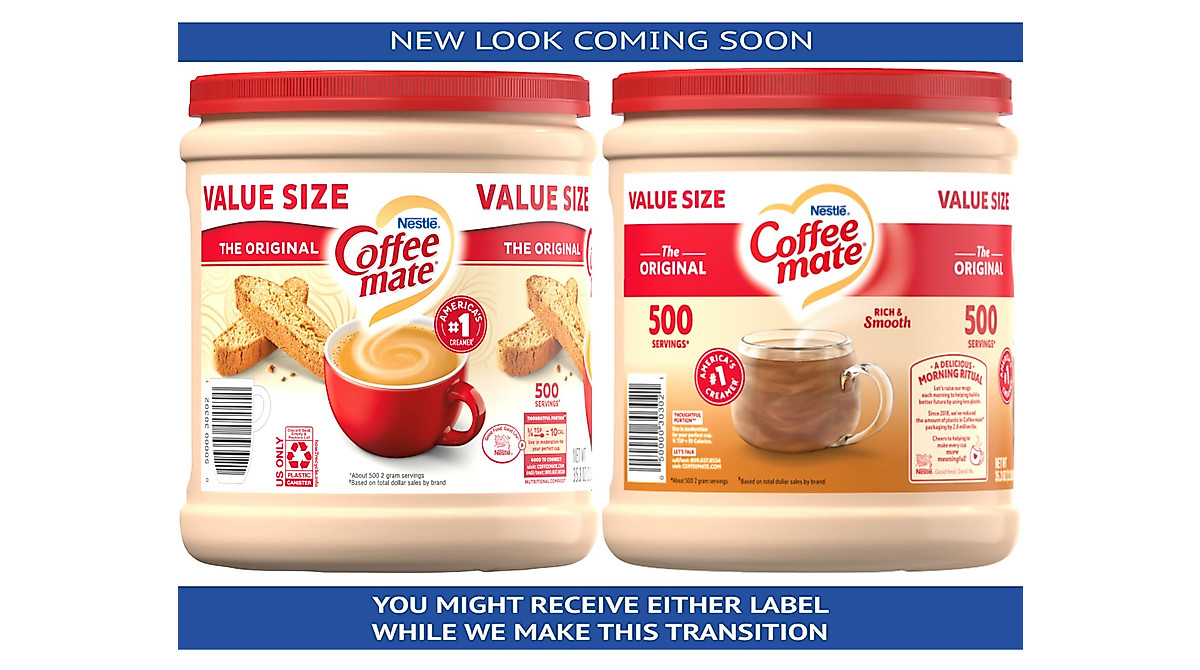 Coffee mate Original Creamer & Stainless Steel Spoons