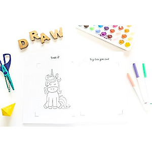 How to Draw Unicorns, Mermaids and Other Magical Friends: A Step-by-Step Drawing and Activity Book for Kids to Learn to Draw Cute Stuff