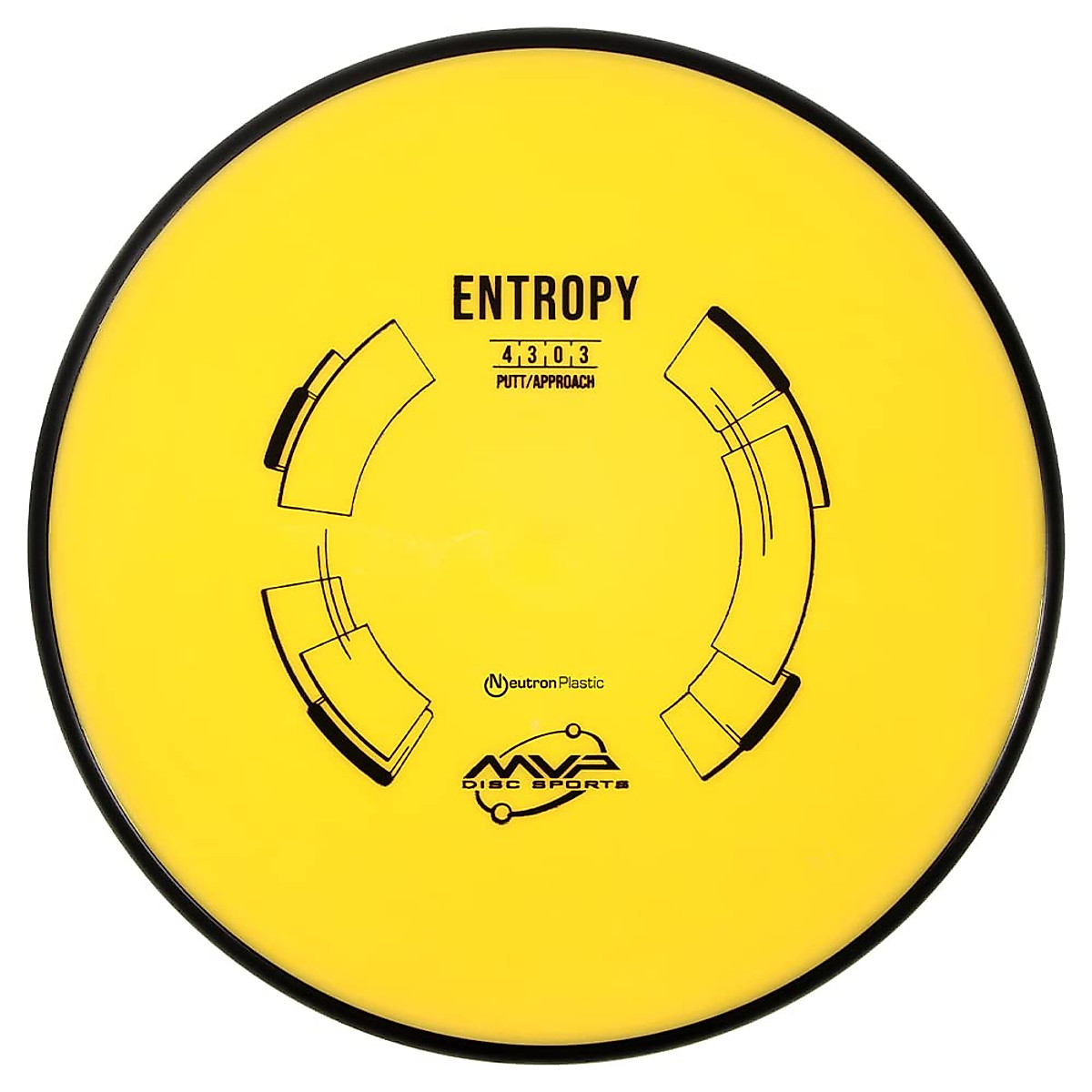 MVP Disc Sports Neutron Entropy Disc Golf Putter (170-175g / Colors May Vary)