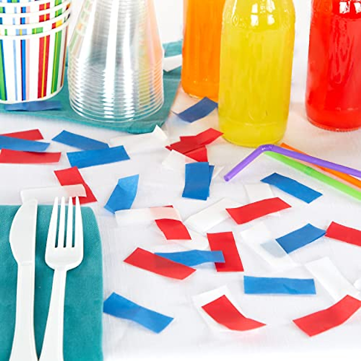 Ultimate Confetti Red/White/Blue Tissue Confetti-Biodegradable