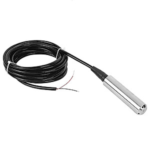 4-20mA Liquid Level Sensor，12-32VDC Output Liquid Level Detector,Liquid Level Transmitter,for Water, Oil, etc(Measuring Range:0-2m)