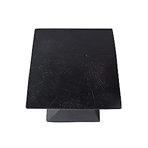 Christopher Knight Home Jerod Light-Weight Concrete Accent Table, Black