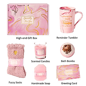 Birthday Gifts for Women Spa Gift Baskets Unique Gift Ideas Get Well Soon Gifts for Women Friendship for Her Mom Sister Wife Best Friends Female Happy Birthday Gift box for Women Who Have Everything